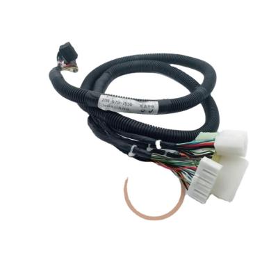 China Jision Excavator PC130-7 PC200-7 PC300-7 Cab Console AC Radio Wiring Harness 208-979-7550 for sale