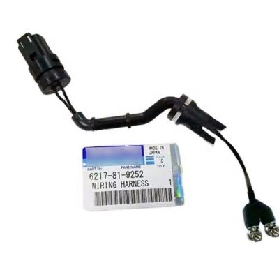 China Jision 6217-81-9252 Excavator Injector Wiring Harness for PC600LC-7 PC800-7 PC650-7 for sale