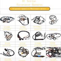 China 227-7210 233-9933 Excavator Chassis Wiring Harness for 312C ISO9001 Certified Engineering Machinery Parts for sale