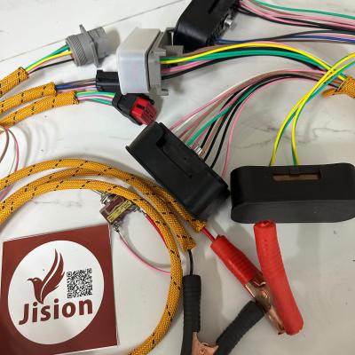 China JISION Comprehensive Test Wiring Harness for CAT 320C 320D C6.4 C6.6 C7 C9 C15 3126B for sale