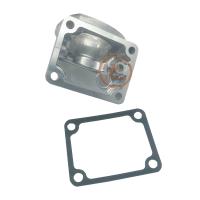 China 6D34 6D31 Engine Thermostat Housing ME110026 New Cooling System Water Outlet for Excavator for sale