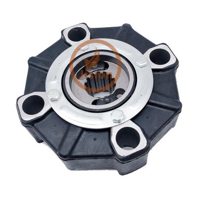 China JRJ0213 JS200 50AC Clamp Rubber Drive Shaft for Excavator E200B SH200 Hydraulic Pump for sale