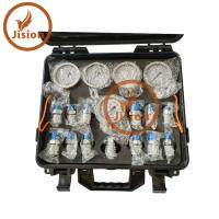 China Excavator Hydraulic Pressure Gauge Test Kit 100/250/400/600 Bar 13 Couplings 4 for sale