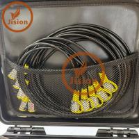 China Excavator Hydraulic Pressure Gauge Test Kit 100/250/400/600 Bar 13 Couplings 4 for sale