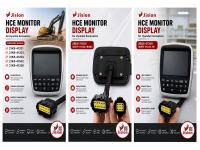 China Hyundai Excavator Monitor 21K8-41204 21K6-41502 for HX225 HX340SL HX Series for sale