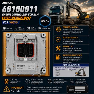 China Volvo ECU ECM Engine Controller 60100011 21358126 for Excavator Truck Loader Engine Control Unit for sale