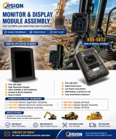 China CAT 320GC 323GC Excavator Monitor Assembly 506-4250 490-5873 Display GP-Elek 584-5631 for sale