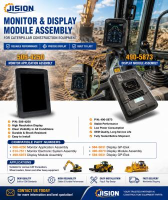 China CAT 320GC 323GC Excavator Monitor Assembly 506-4250 490-5873 Display GP-Elek 584-5631 for sale
