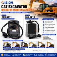 China Caterpillar 309-5711 436-6210 Operator Monitor Assembly for 320E 336E Excavator for sale