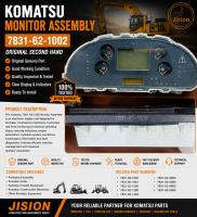 China Komatsu 7831-62-1002 Excavator Monitor Assembly Original Plug and Play Display Panel for sale