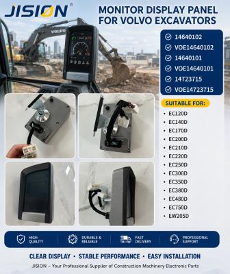 China Volvo Excavator Monitor 14640102 14640101 14723715 for EC140D EC210D EC220D EC240D EC300D EC350D EC380D for sale