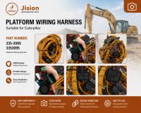 China Caterpillar 335-2095 Platform Wiring Harness for D6N D5R LGP Track-type Tractor for sale