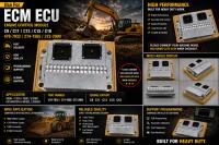 China CAT Engine ECM ECU Controller 262-2879 372-2905 226-7475 for C7 C9 C13 C15 Excavator Loader for sale