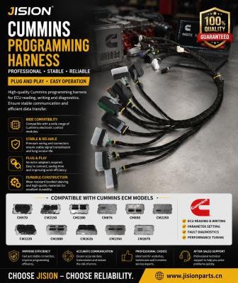 China ECU Testing Cable Wiring Harness for CM2250 CM2350 CM2150 CM850 12 Models Bench Programming for sale