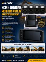 China XCMG XCMG701-11 Excavator Monitor High Resolution LCD Screen 7 Inch Display for sale