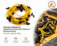 China Komatsu 6261-81-8411 Engine Wiring Harness for D155AX-6 D275AX-5EO Bulldozer 6D140E-5G for sale