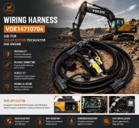 China Volvo EC210D Excavator Wiring Harness VOE14710704 for D5E Engine for sale