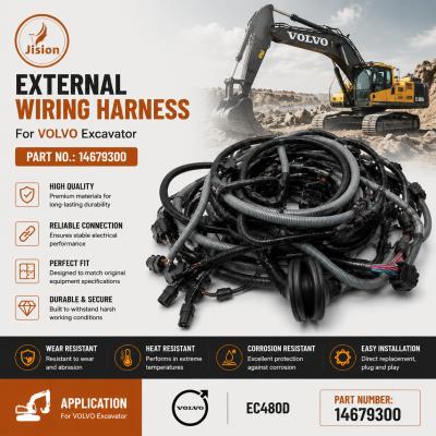 China VOE14679300 Complete Wiring Harness for Volvo EC480D Excavator Main Harness for sale