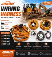 China Excavator Wiring Harness 241-8332 204-0005 for CAT D6R Tractor 322C Excavator for sale