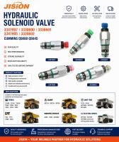 China Hydraulic Excavator Solenoid Valve 3347907 3330600 for QSK60 QSK45 Engines for sale