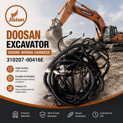 China Doosan Excavator Engine Wiring Harness 310207-00416E  OEM Standard Quality for sale