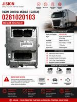 China EDC7UC31 ECU 0281020103 Diesel Engine Control Module /Weichai Diesel Engine Parts - ECM Electronic Control Module 0281020111 for sale
