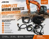 China Complete Excavator Wiring Harness 1-82641375-7 1032763H-07 for Hitachi ZAX200-3 for sale