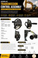 China Caterpillar Transmission Control Assembly 100-3687 106-4804 107-6219 OEM Quality for sale