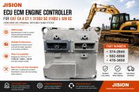 China OEM New or Original Second Hand ECU ECM Engine Controller 374-2640 582-6898 478-3600 for CAT C4.4 C7.1 Excavator for sale