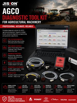 China AGCO 930203400 Electronic Diagnostic Tool Kit with Panasonic CF-54 Laptop for Agricultural Machinery for sale