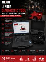 China Professional Linde Forklift Diagnostic Tool With Panasonic CF-54 Laptop for sale