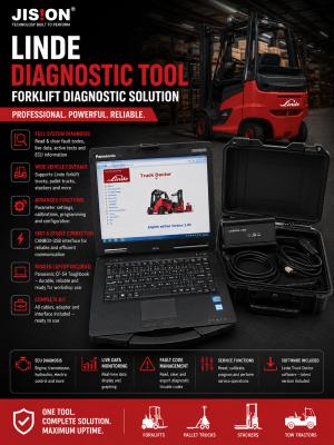 China Professional Linde Forklift Diagnostic Tool With Panasonic CF-54 Laptop for sale