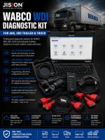 China Diagnostic Kit for WABCO WDI Interface ABS EBS Trailer and Truck Diagnostic Tool+CF-54 for sale