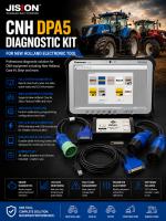China CNH DPA5 Diagnostic Kit with EST V9.11 Software Rugged Tablet for New Holland Case IH for sale