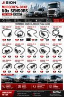 China Mercedes-Benz NOx Sensor A0009057100 5WK96683A OE Replacement for Euro VI Diesel Engines for sale