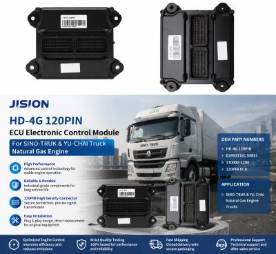 China HD-4G 120 Pin ECU Electronic Control Module for Sino-Truk Yuchai Natural Gas Truck Engine Controller for sale