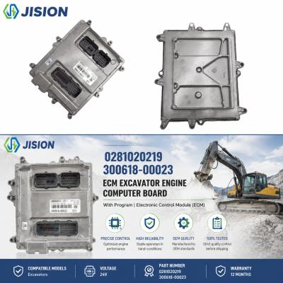 China ECM Excavator Engine Computer Board 0281020219 300618-00023 Electronic Control Module ECU Replacement for sale