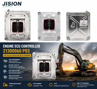 China Vo-vo P03 Engine ECU Controller 21300060 for Excavator Truck Engine Control Unit Computer Panel for sale
