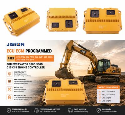 China A4E4 Programmed ECU ECM Engine Controller 372-2905 for Caterpillar 320D 330D C15 C18 Excavator for sale