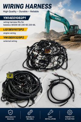 China Complete Wiring Harness for KOBELCO SK200-6E Excavator | Engine, Cabin & Main Wire Harness | OEM Replacement/Complete Wiring Harness for sale