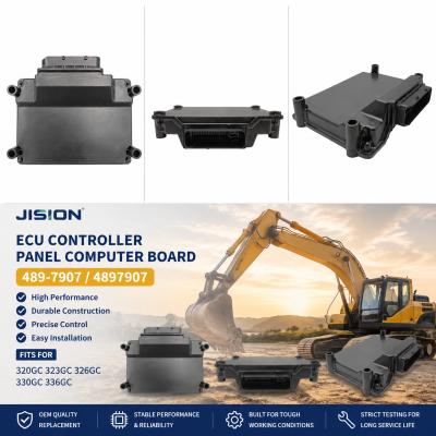 China High Quality 489-7907 4897907 ECU Controller Panel Computer Board for 320GC 323GC 326GC 330GC 336GC Excavator Spare Parts for sale