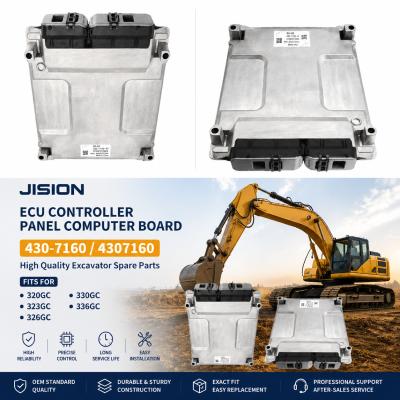 China High Quality 430-7160 4307160 ECU Controller Panel Computer Board for 320GC 323GC 326GC 330GC 336GC Excavator Spare Parts for sale