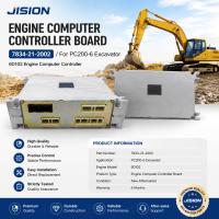 China PC200-6 Excavator Engine Computer Controller Board 7834-21-2002 6D102 ECU Control Unit Replacement for sale
