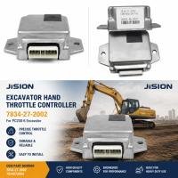 China PC200-6 Excavator Hand Throttle Controller 7834-27-2002 7834272002 Manual Throttle Control Unit for Komatsu Excavator Spare Parts for sale