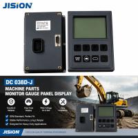 China DC038D-J Monitor Gauge Panel Display T0412-04214 DC 9-36V Machine Instrument Panel for Excavator Construction Machinery Parts for sale