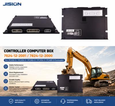 China 7824-12-2001 7824-12-2000 Excavator Controller Computer Box for PC200-5 PC220-5 PC300-5 PC310-5 PC400-5 Spare Parts for sale