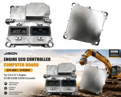 China 374-2641 3742641 Engine ECU Controller Computer Board for C4.4 C7.1 E318D E320D E323D Excavator Electronic Control Module for sale