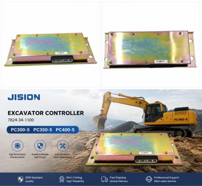 China PC300-5 PC350-5 PC400-5 Excavator Controller 7824-34-1100 ECU Computer Board Engine Control Unit Construction Machinery Spare Parts for sale
