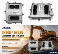 China 65.11201-7017 Excavator Engine Controller ECM ECU Computer Board for Doosan DX140 DX225 Control Unit 0281020084 0281020128 for sale