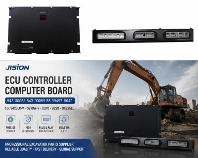 China 543-00058 543-00059 65.99497-8642 Excavator ECU Controller Computer Board for S420LC-V S210W-V D210 D220 DX225LC for sale